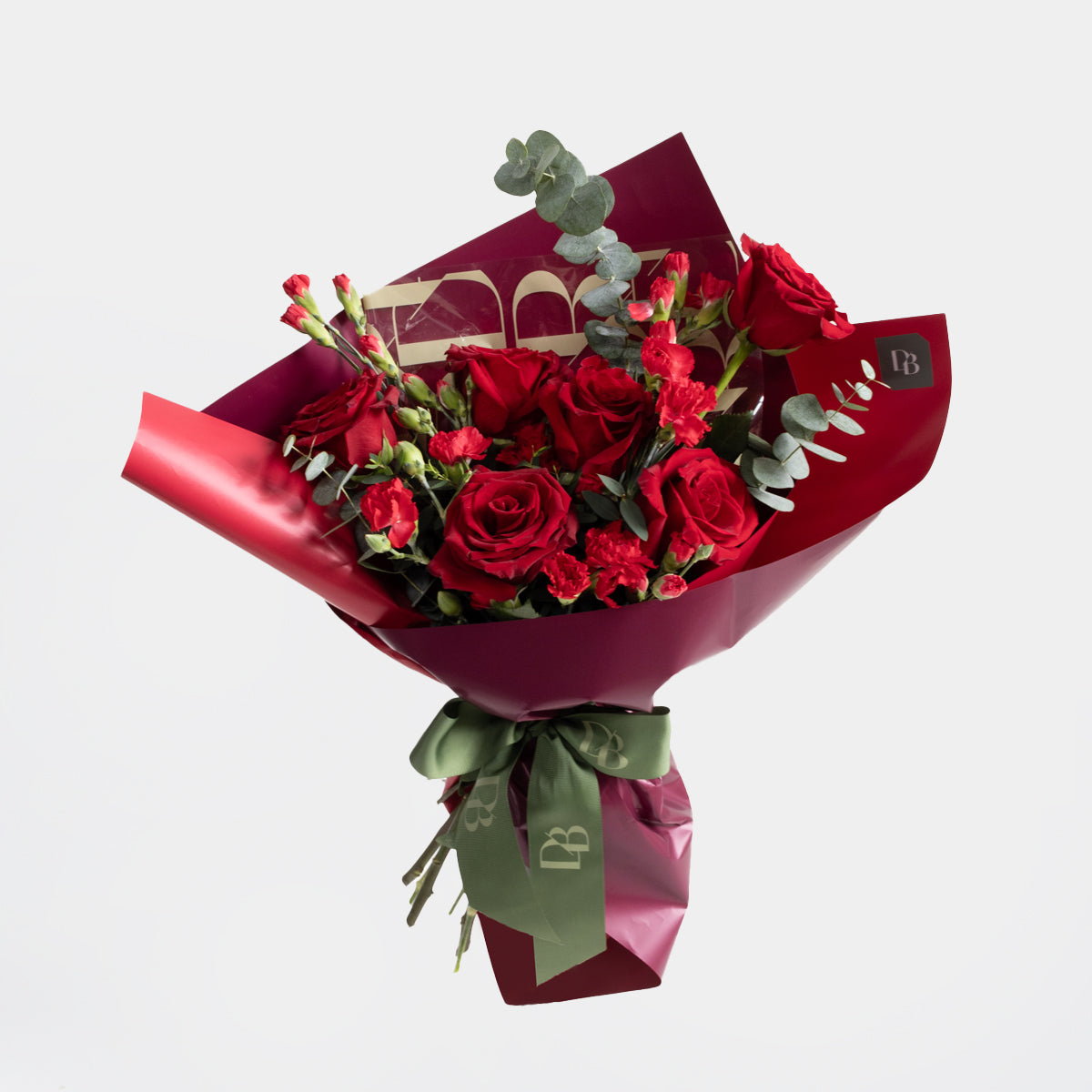 Classic Love Red Rose Bouquet LA - Order Now - Designer Blooms USA